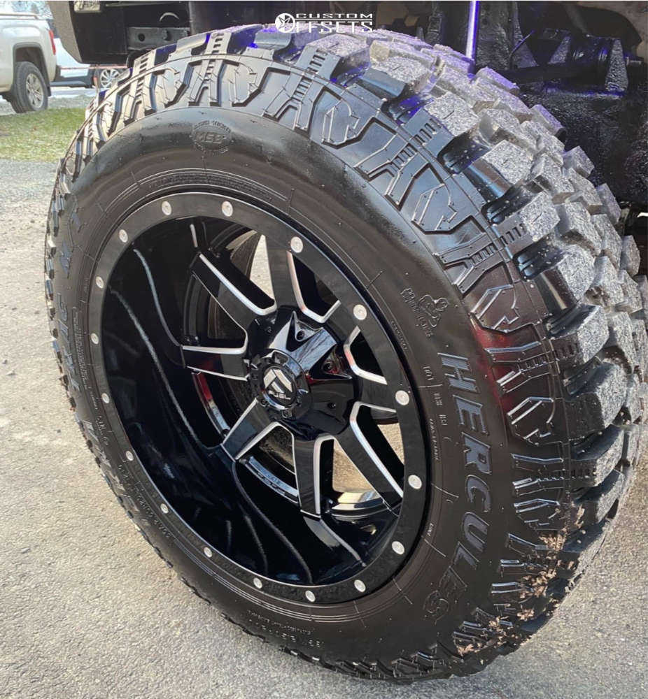 2010 Ford Ranger with 20x12 -44 Fuel Maverick and 35/12.5R20 Hercules ...