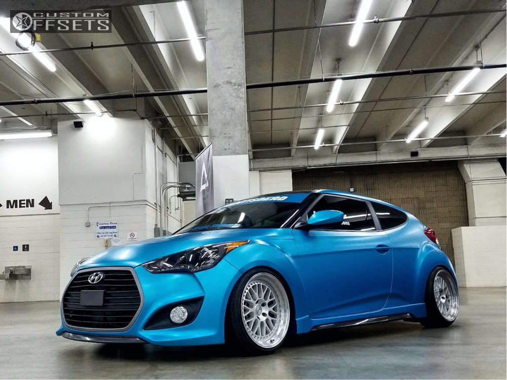 2016 Hyundai Veloster Wheel Offset Poke Coilovers | 274922 | Custom Offsets