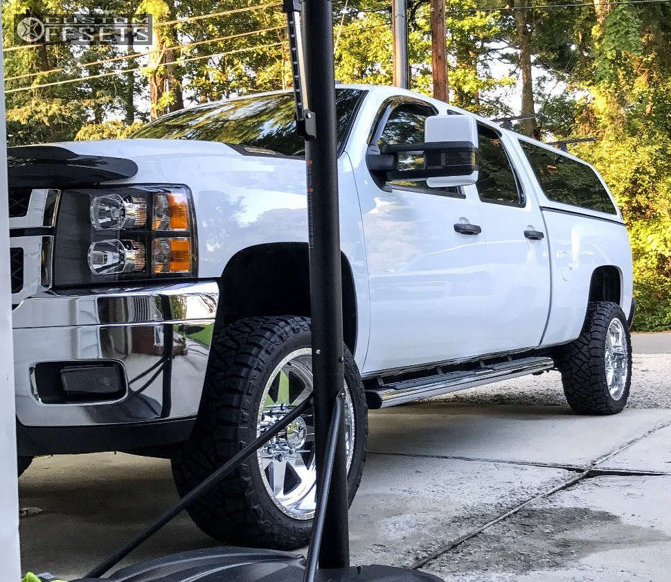 2014 Chevrolet Silverado 2500 HD with 22x10 -25 American Force ...