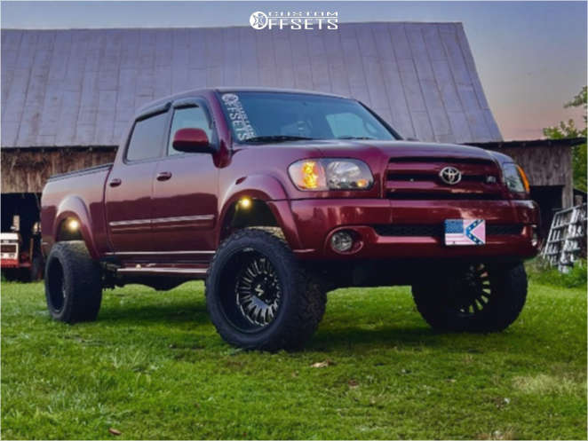 2005 Toyota Tundra with 20x12 -51 ARKON OFF-ROAD Alexander and 33/12 ...