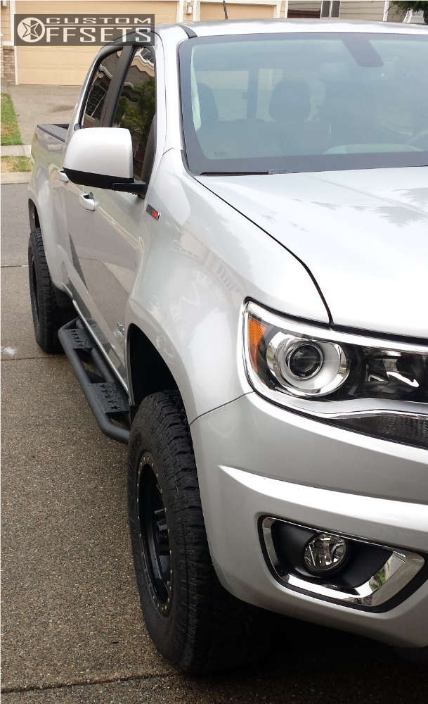 2017 Chevrolet Colorado with 17x8.5 0 Method Grid and 265/70R17 Toyo ...