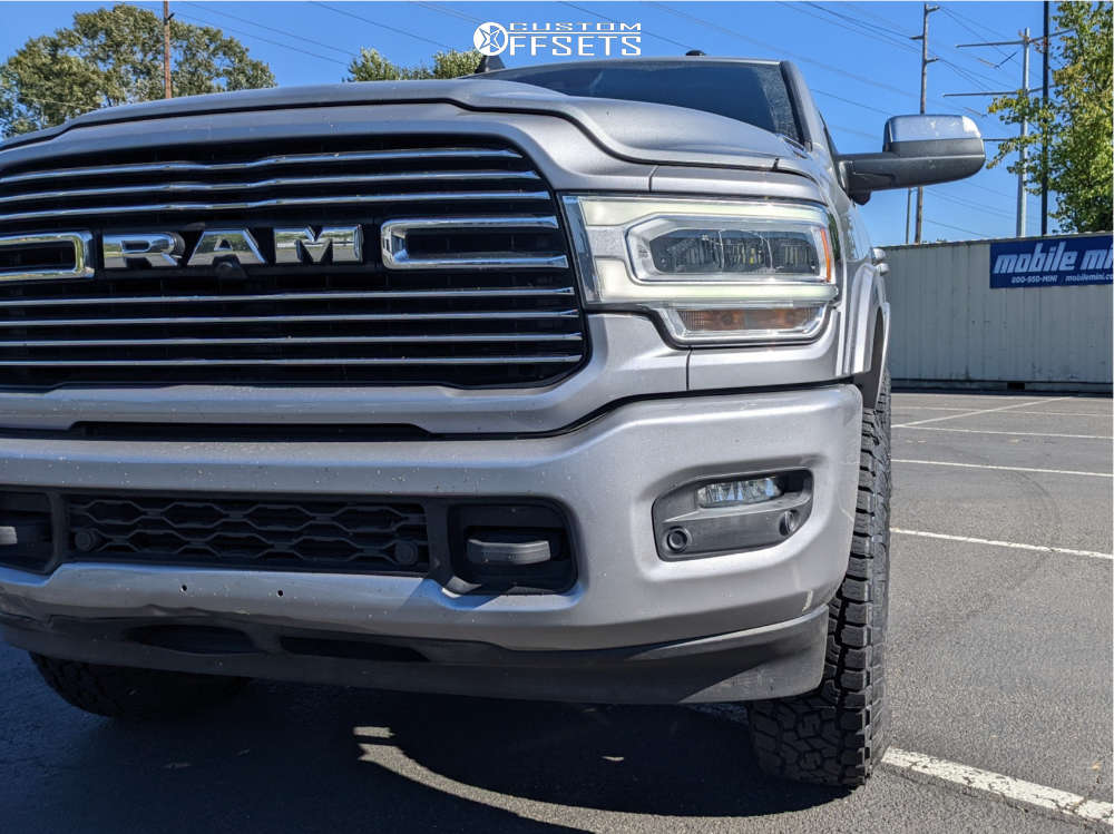 2019 Ram 3500 with 18x9 18 Anthem Off-Road Liberty and 285/75R18 Toyo ...