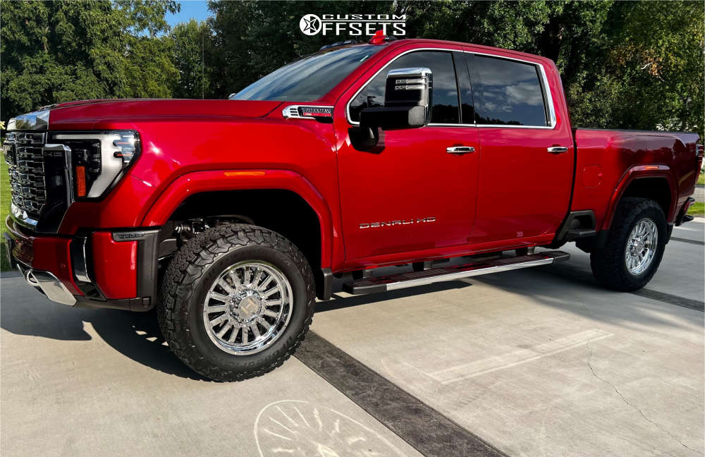2024 GMC Sierra 2500 HD with 20x9 0 Hostile H127 and 295/65R20 ...