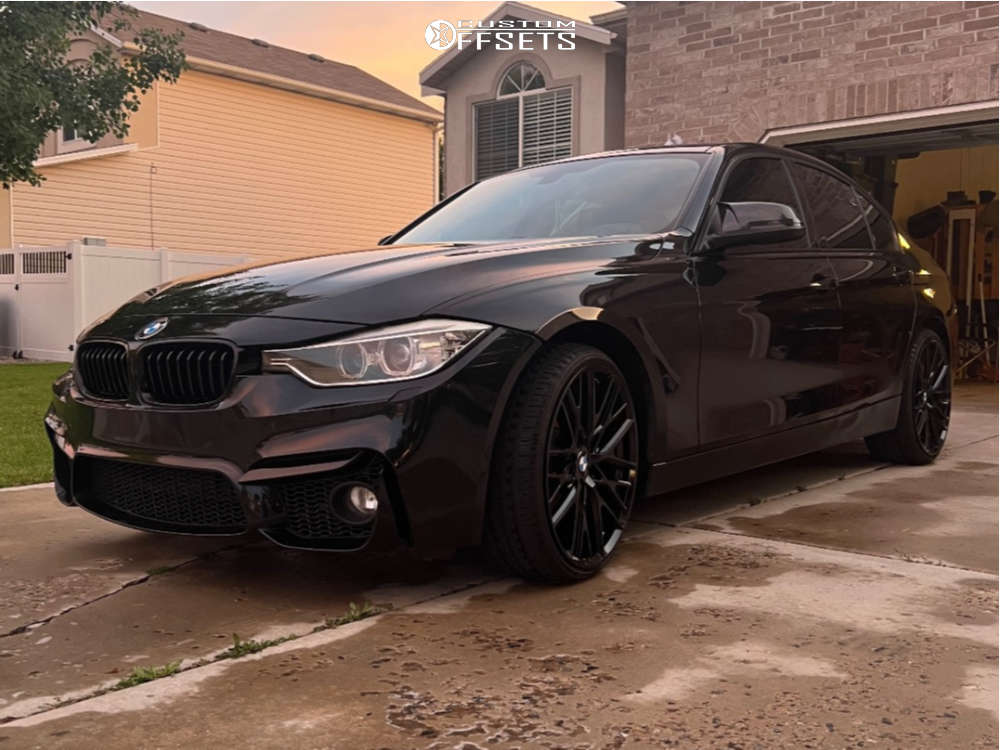2013 BMW 335i XDrive with 20x9 35 Touren Tr91 and 235/30R20 Lexani Lx ...