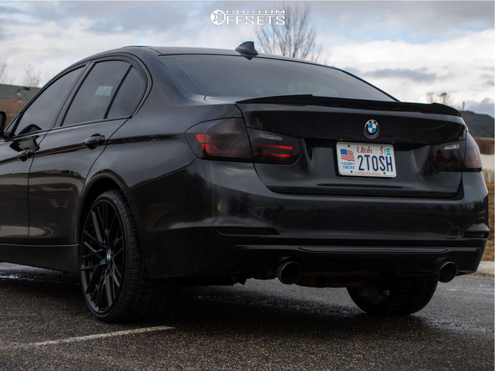 2013 BMW 335i XDrive with 20x9 35 Touren Tr91 and 235/30R20 Lexani Lx ...
