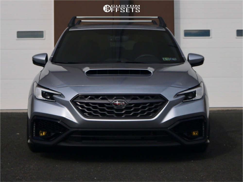 2022 Subaru WRX with 18x9.5 38 Enkei Tsr-x and 245/40R18 Continental ...