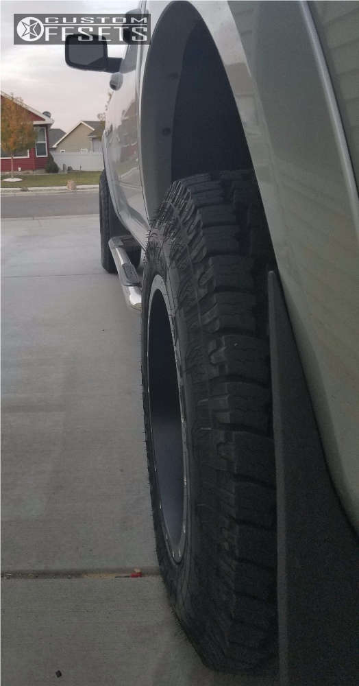 2012 Ram 1500 with 18x10 -12 Fuel Throttle and 285/65R18 Toyo Tires ...