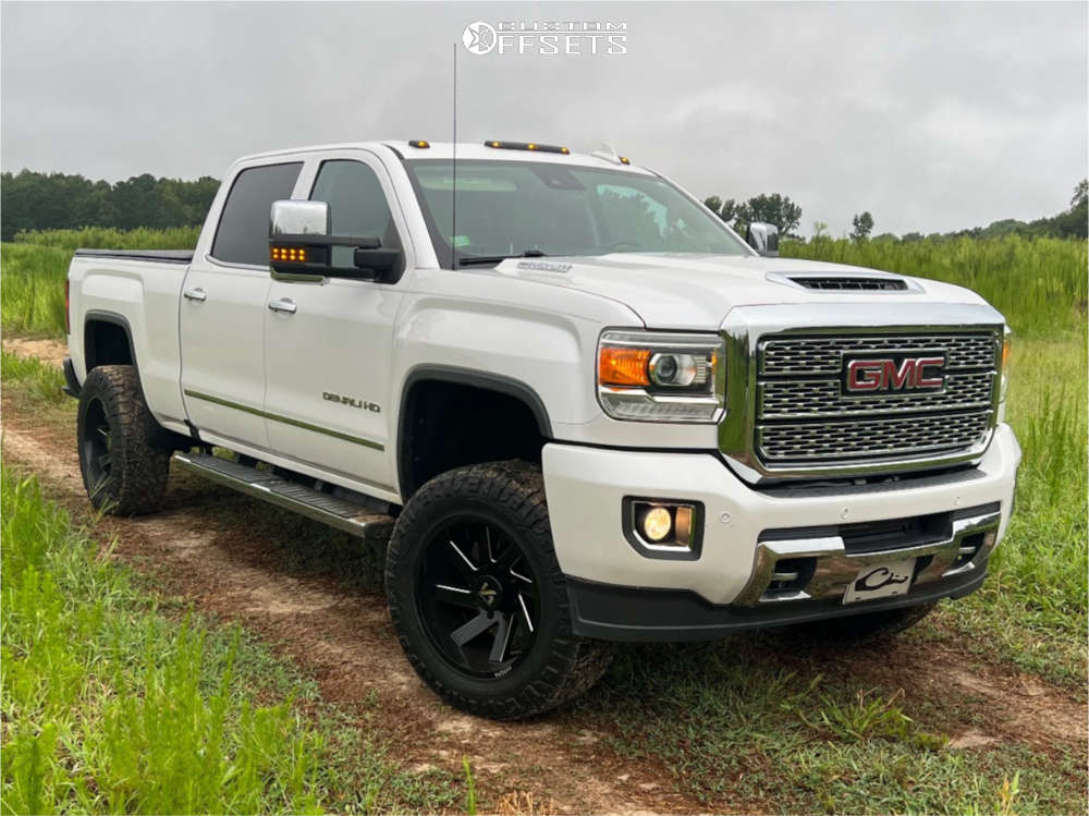 2019 GMC Sierra 2500 HD with 20x10 -25 ARKON OFF-ROAD Lincoln and 35/11 ...