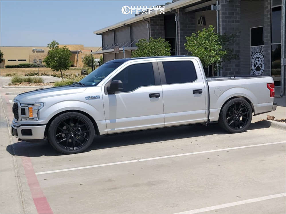 2019 Ford F-150 with 24x10 35 Vossen Hf6-4 and 305/35R24 Toyo Tires ...