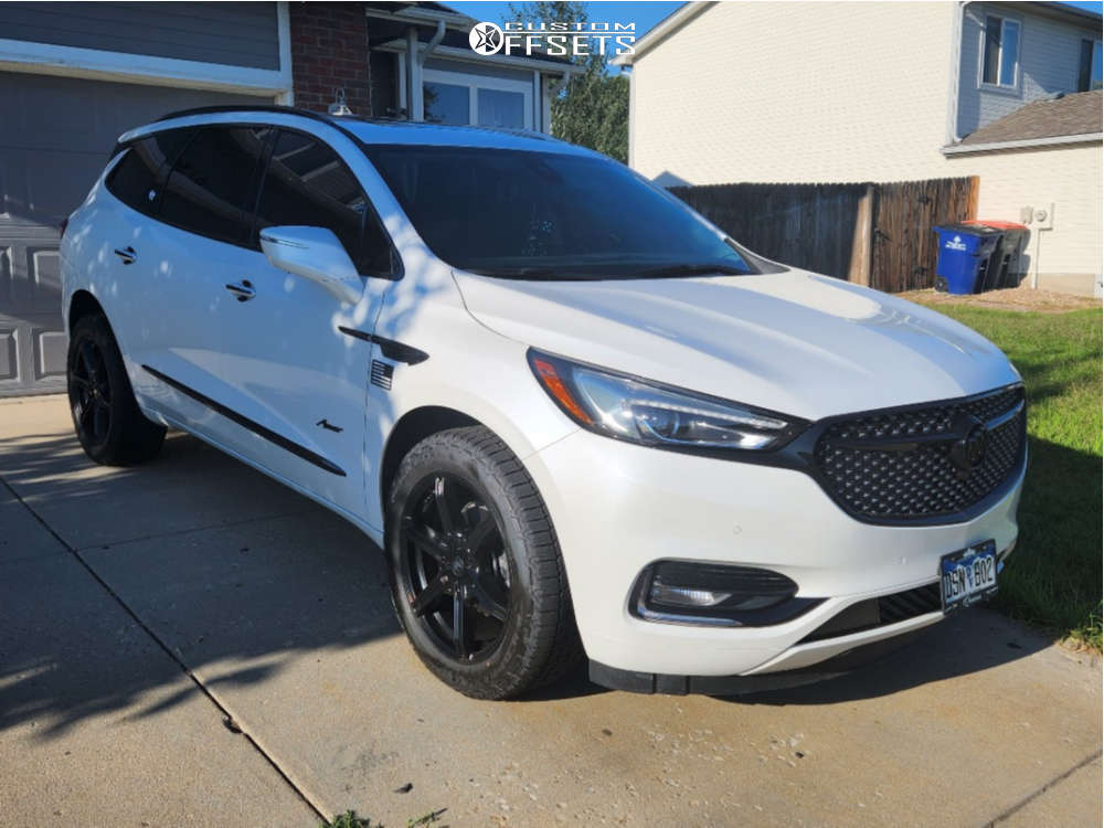 2021 Buick Enclave with 20x8.5 35 Mazzi Stilts and 255/55R20 Falken ...