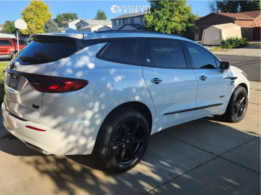 2021 Buick Enclave with 20x8.5 35 Mazzi Stilts and 255/55R20 Falken ...