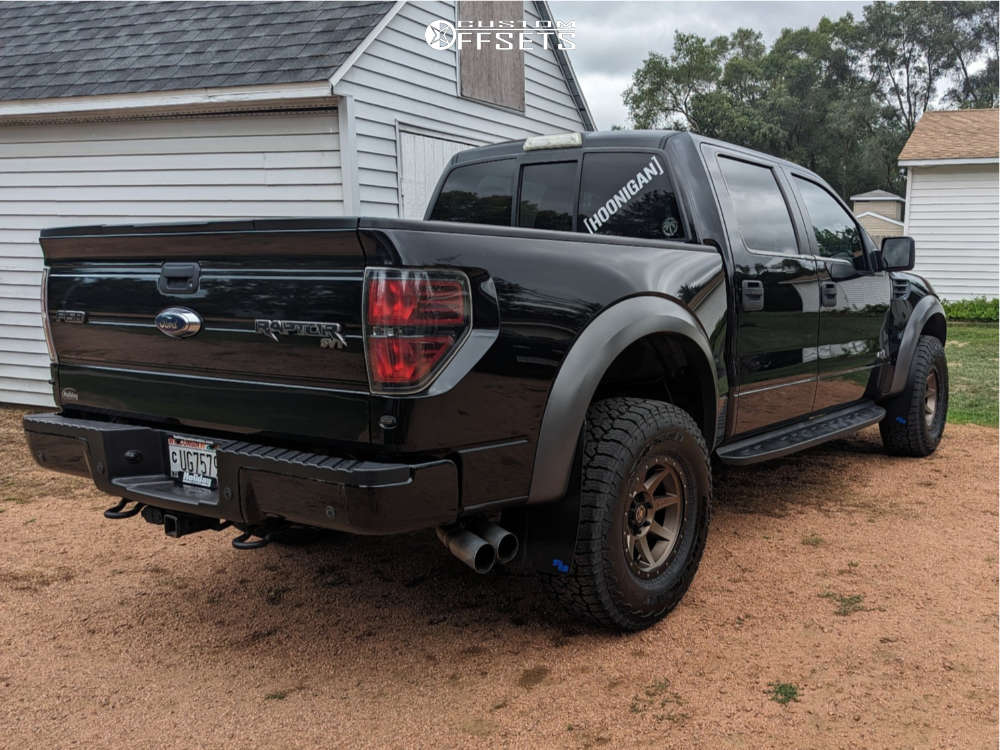 2013 Ford F-150 with 17x8.5 6 Icon Alloys Rebound and 35/12.5R17 Falken ...