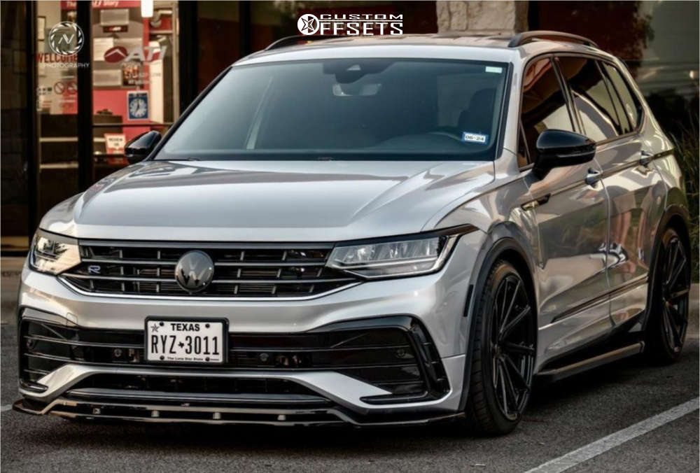 2022 Volkswagen Tiguan with 20x10 40 TSW Watkins and 255/35R20 Ohtsu Fp8000 and Coilovers ...