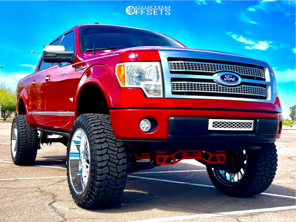 2010 Ford F-150 with 24x12 -51 Vision Brawl and 37/13.5R24 Radar ...