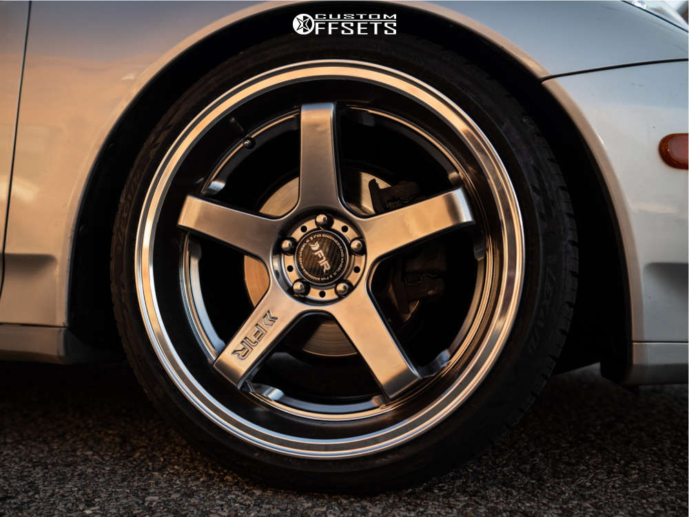 2000 Toyota Celica with 18x8.5 35 F1R Fc5 and 215/40R18 Lexani Lxuhp ...