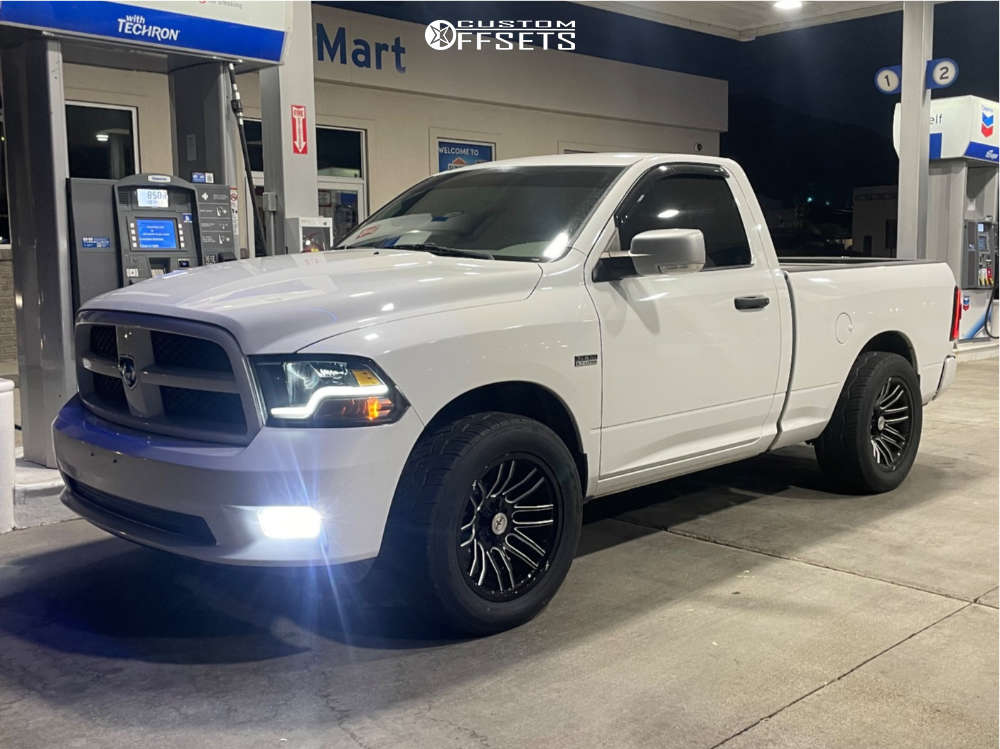 2012 Ram 1500 with 20x10 -24 XF Offroad Xf-232 and 305/50R20 Nitto ...