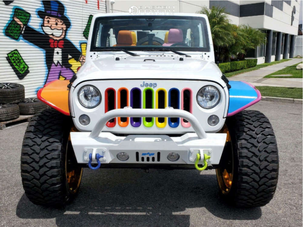 2018 Jeep Wrangler JK with 26x14 -75 Forgiato Indierto-T and 37/13.5R26 ...