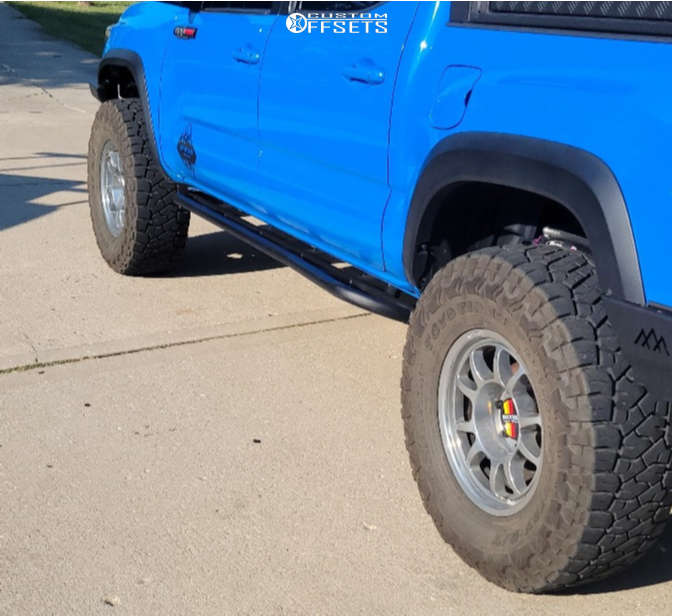 2019 Toyota Tacoma with 17x8.5 0 Method MR702 and 35/12.5R17 Toyo Tires ...