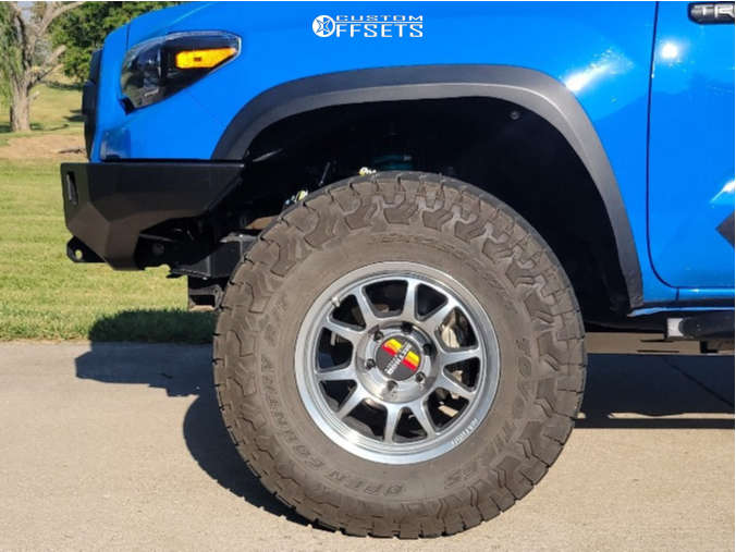 2019 Toyota Tacoma with 17x8.5 0 Method MR702 and 35/12.5R17 Toyo Tires ...