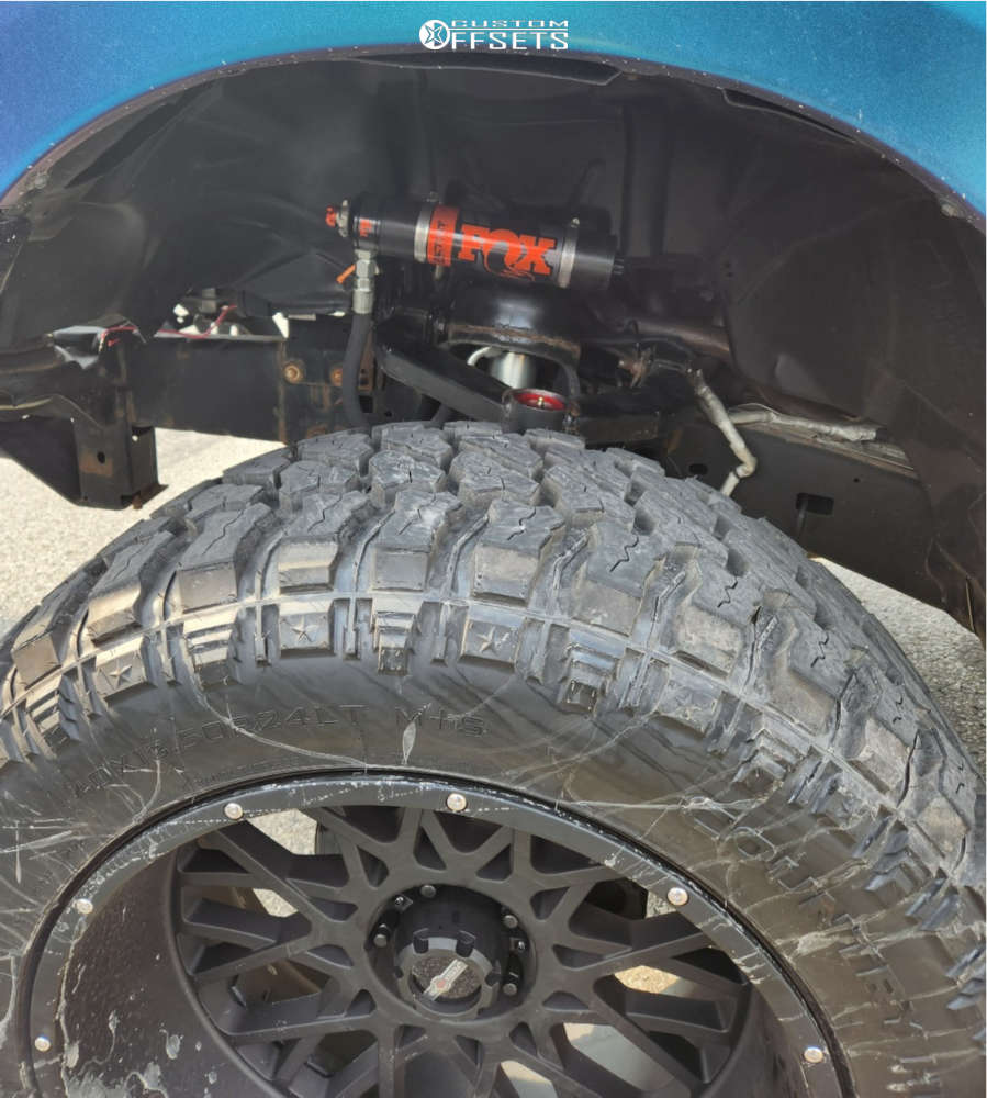 2017 Ram 1500 with 24x12 -51 Vision Rocker and 40/13.5R24 Fury Offroad ...