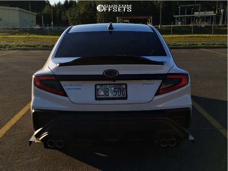 2022 Subaru WRX with 17x8 42 Method Mr501 and 235/45R17 Dunlop SP Sport ...