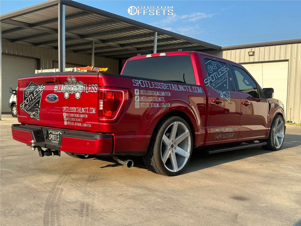 2021 Ford F-150 with 24x10 24 Strada Coda and 295/30R24 Toyo Tires ...