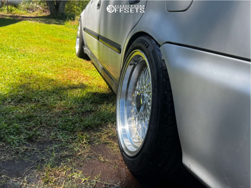 1999 Honda Civic with 16x8 20 Vors Vr3 and 215/45R16 Farroad Frd26 and ...