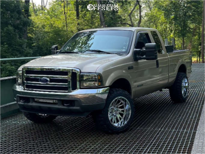 2001 Ford F-250 Super Duty with 22x12 -44 TIS 547c and 35/12.5R22 ...