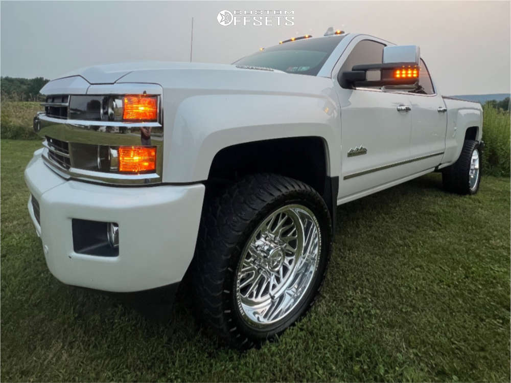 2019 Chevrolet Silverado 2500 HD with 22x10 -25 American Force Nova Ss ...