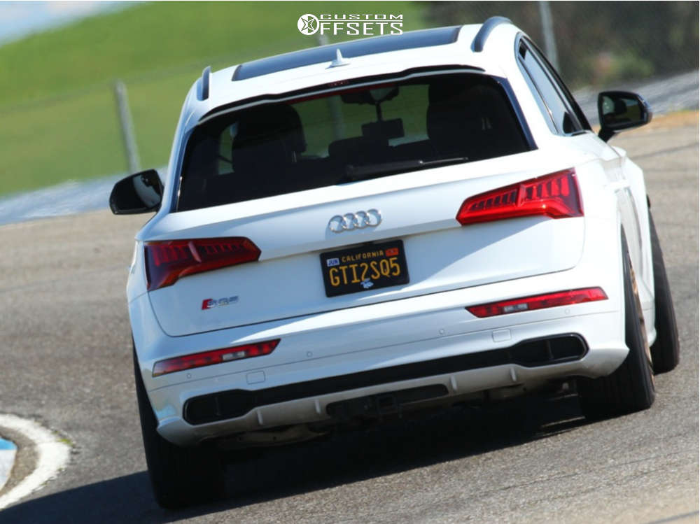 2020 Audi SQ5 with 19x9.5 35 Aodhan Aff2 and 275/40R19 Nitto NT555 G2 ...