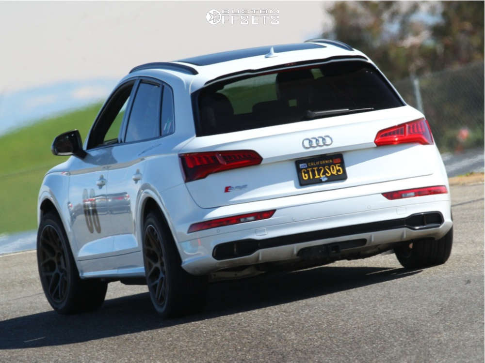 2020 Audi SQ5 with 19x9.5 35 Aodhan Aff2 and 275/40R19 Nitto NT555 G2 ...