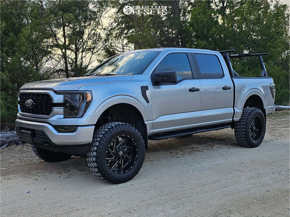 2021 Ford F-150 with 20x10 -12 Force Off-Road F01 and 35/12.5R20 ...