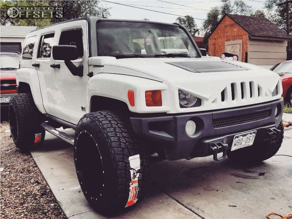 2006 HUMMER H3 with 22x14 -75 Dropstars 652bm and 325/50R22 Nitto Terra ...