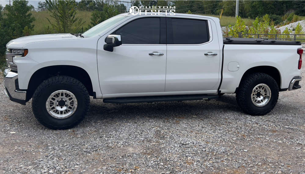 2021 Chevrolet Silverado 1500 with 17x9 -12 Raceline Ryno and 315/70R17 ...