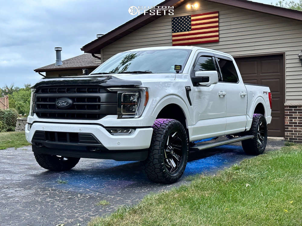 2023 Ford F-150 with 20x9 1 Fuel Reaction and 33/12.5R20 Nitto Ridge ...