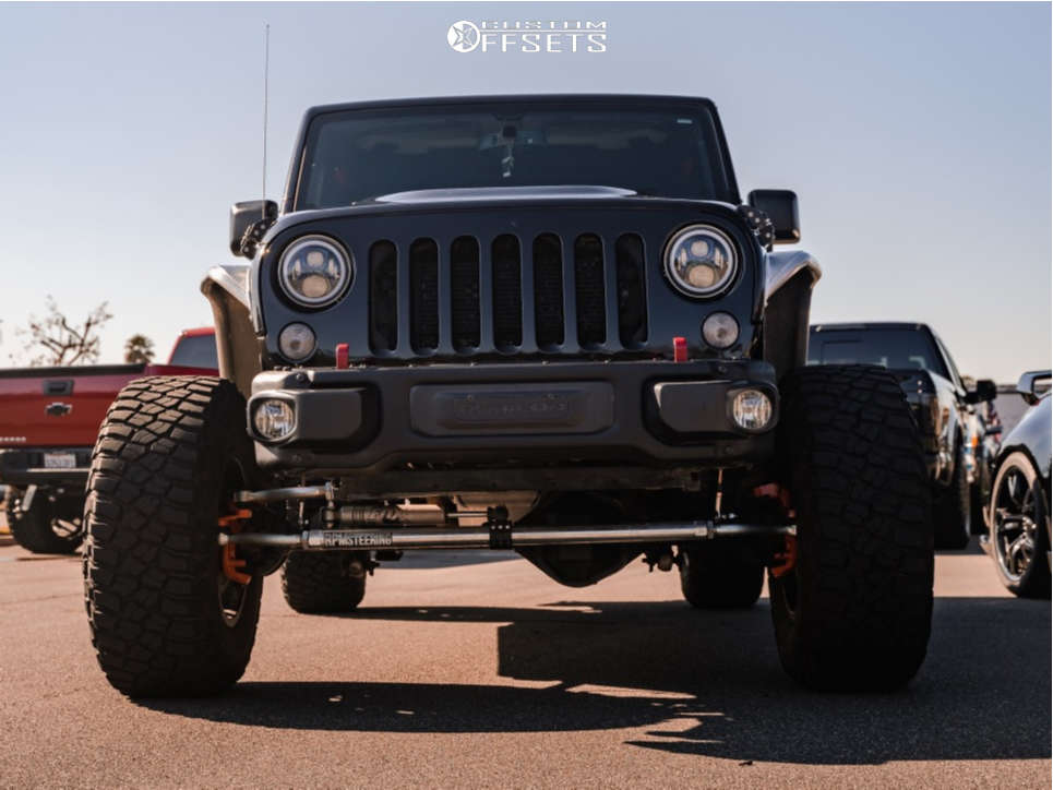 2015 Jeep Wrangler with 17x9 -38 KMC KM235 and 35/12.5R17 BFGoodrich ...