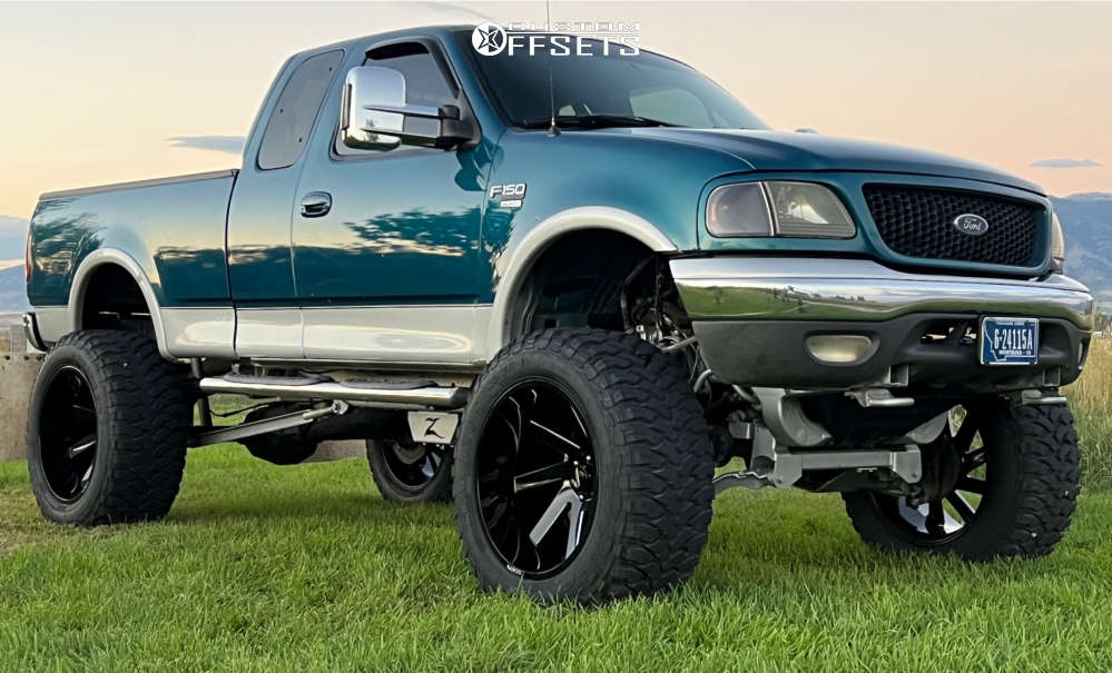 2000 Ford F-150 with 24x14 -81 ARKON OFF-ROAD Lincoln and 40/15.5R24 ...