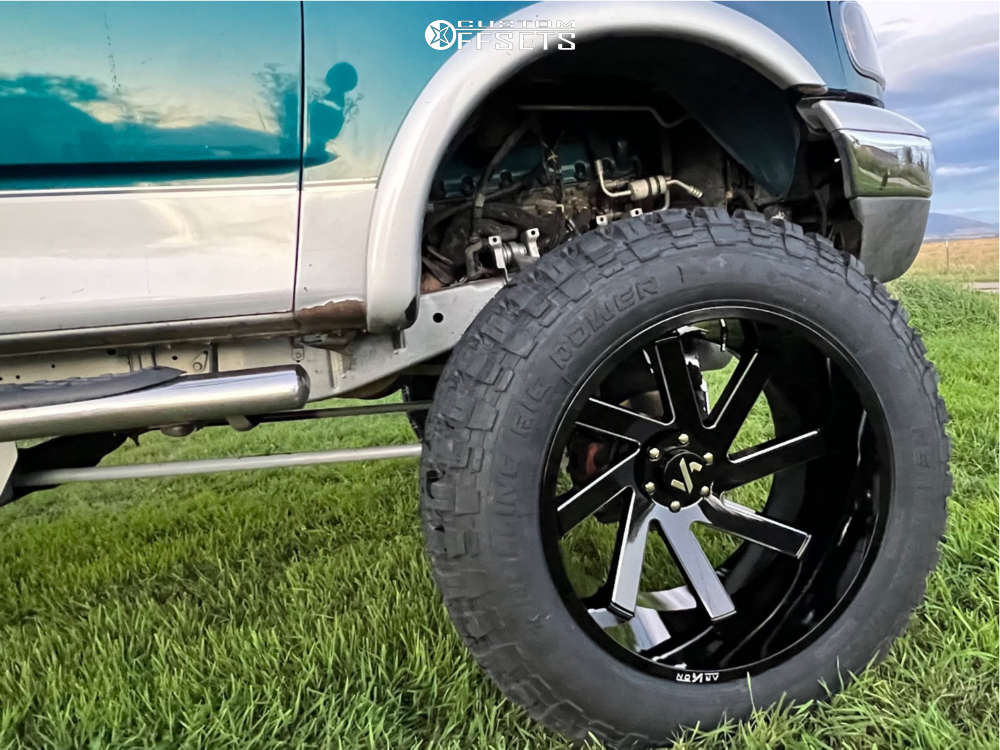 2000 Ford F-150 with 24x14 -81 ARKON OFF-ROAD Lincoln and 40/15.5R24 ...