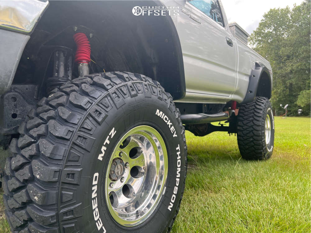 1996 Toyota Tacoma with 15x10 -45 Mickey Thompson Classic Iii and 35/12 ...
