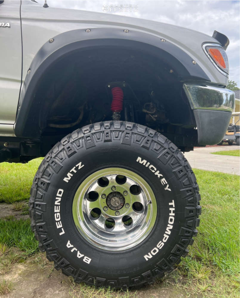 1996 Toyota Tacoma with 15x10 -45 Mickey Thompson Classic Iii and 35/12 ...