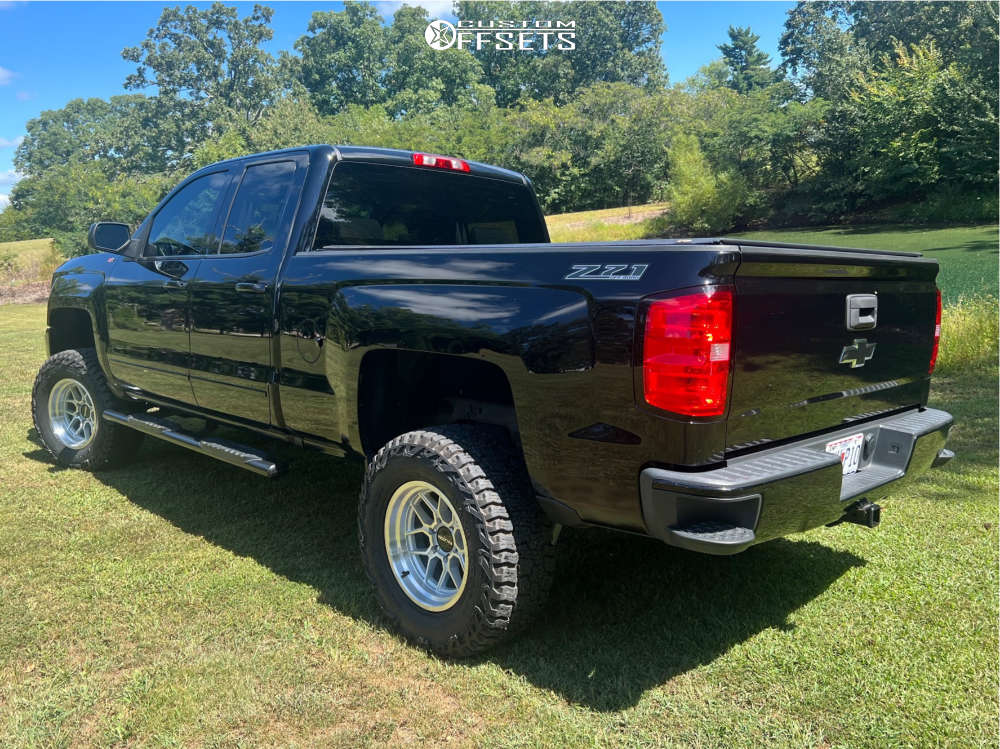 2016 Chevrolet Silverado 1500 with 17x9 -38 Falcon Off-Road Tx1 and 33/ ...