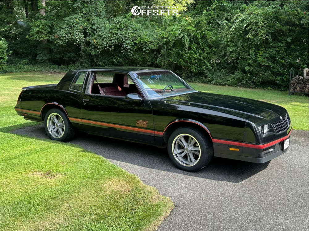 1987 Chevrolet Monte Carlo with 17x7 0 Foose Knuckle and 225/50R17 Toyo ...