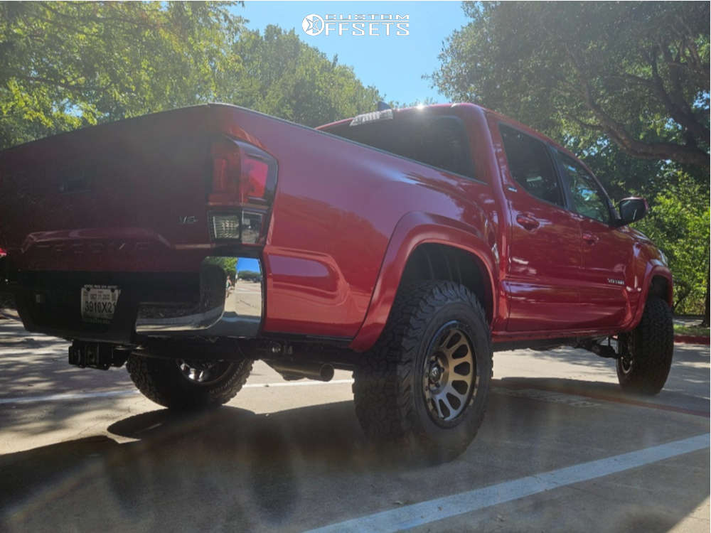 2023 Toyota Tacoma with 17x9 -12 Fuel Vector and 275/65R17 BFGoodrich ...