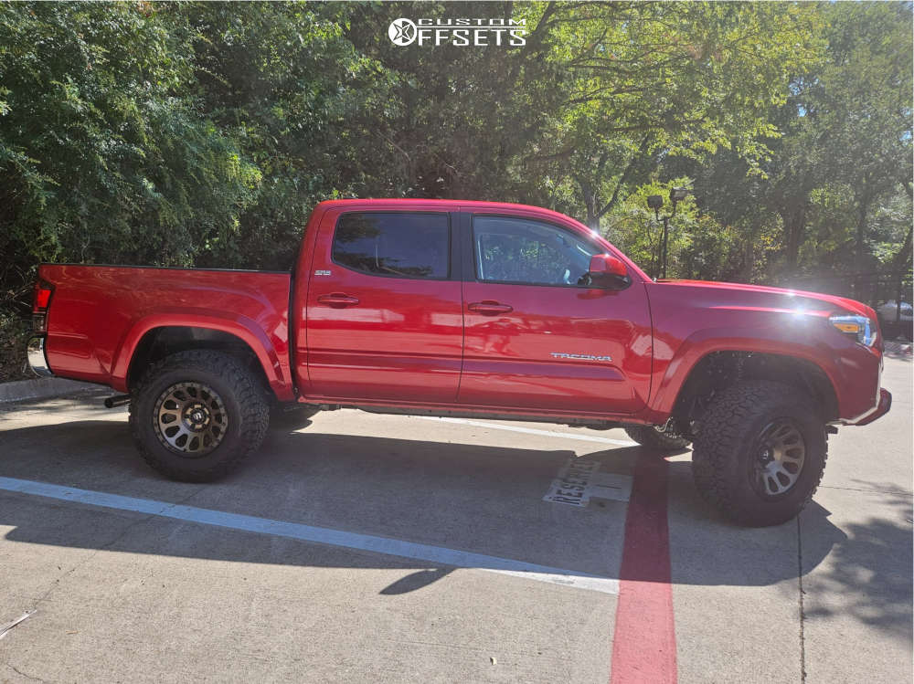 2023 Toyota Tacoma with 17x9 -12 Fuel Vector and 275/65R17 BFGoodrich ...