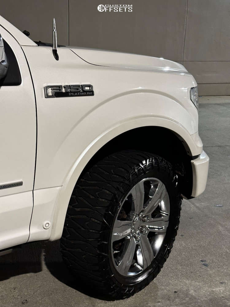 2015 Ford F-150 with 22x9 44 OE Performance 172 and 35/12.5R22 Tri-Ace ...