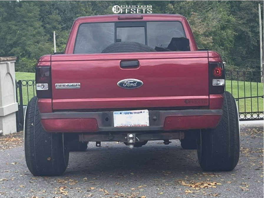 2010 Ford Ranger with 24x14 -76 XF Offroad XFX-302 and 305/35R24 ...