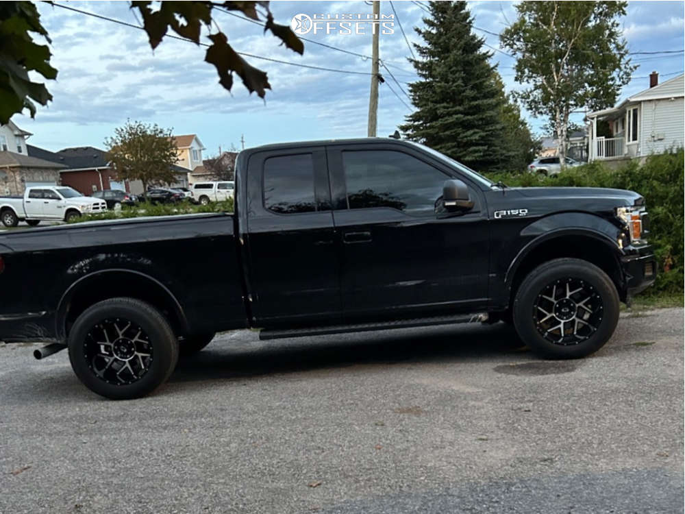 2020 Ford F-150 with 20x12 -44 Vision Sliver and 305/55R20 Nitto NT420V ...