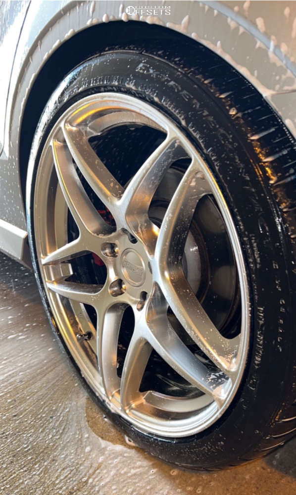 2016 Audi S3 with 19x8.5 35 Kansei Astro and 245/35R19 Continental ...