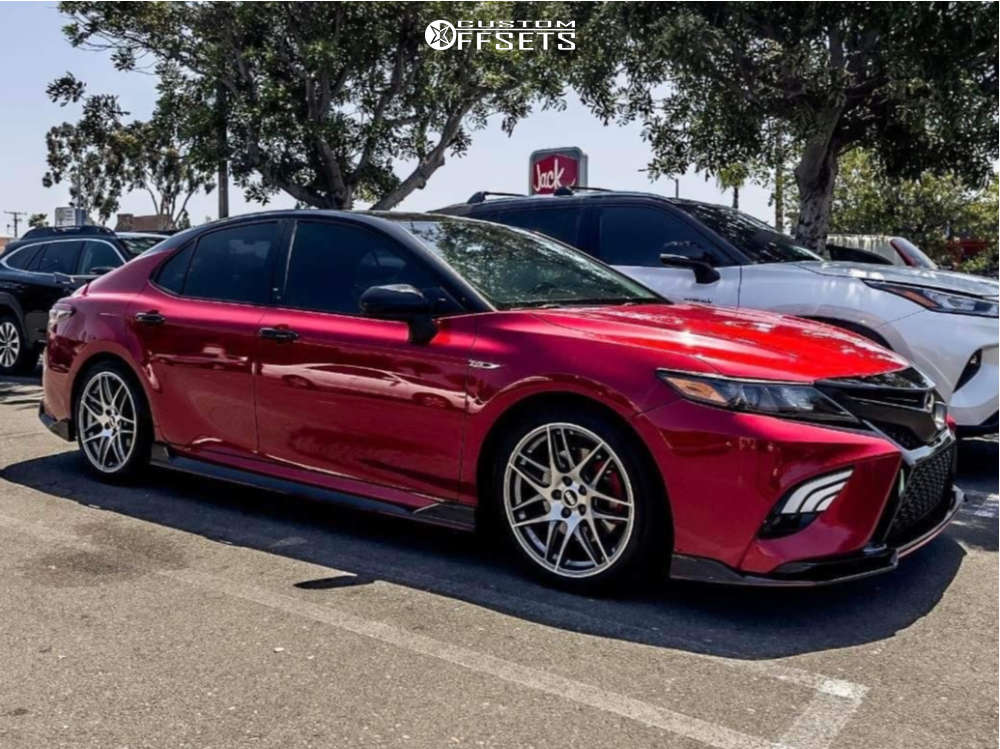 2020 Toyota Camry with 19x8.5 45 BBS Cx-r and 245/40R19 General G-max As-05 and Stock | Custom ...