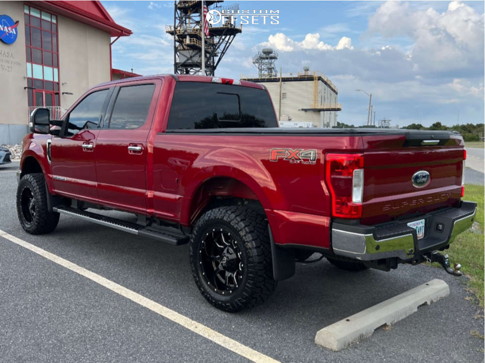 2018 Ford F-250 Super Duty with 20x10 -18 Fuel Vandal and 35/12.5R20 ...